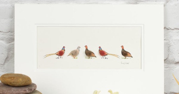 Game Birds print - Papersheep (Trade Only)