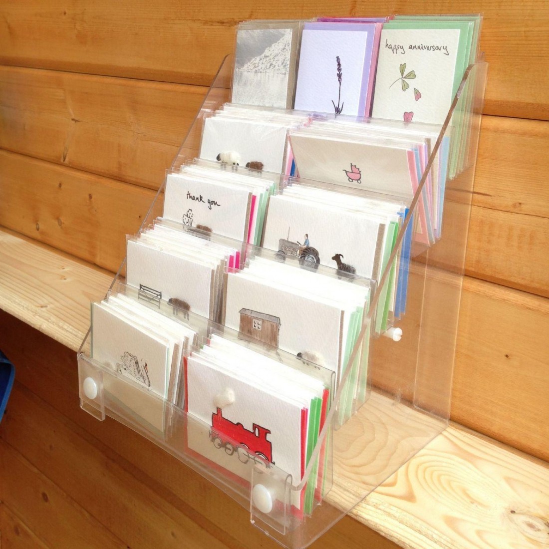 Mini gift card display stand - Papersheep (Trade Only)
