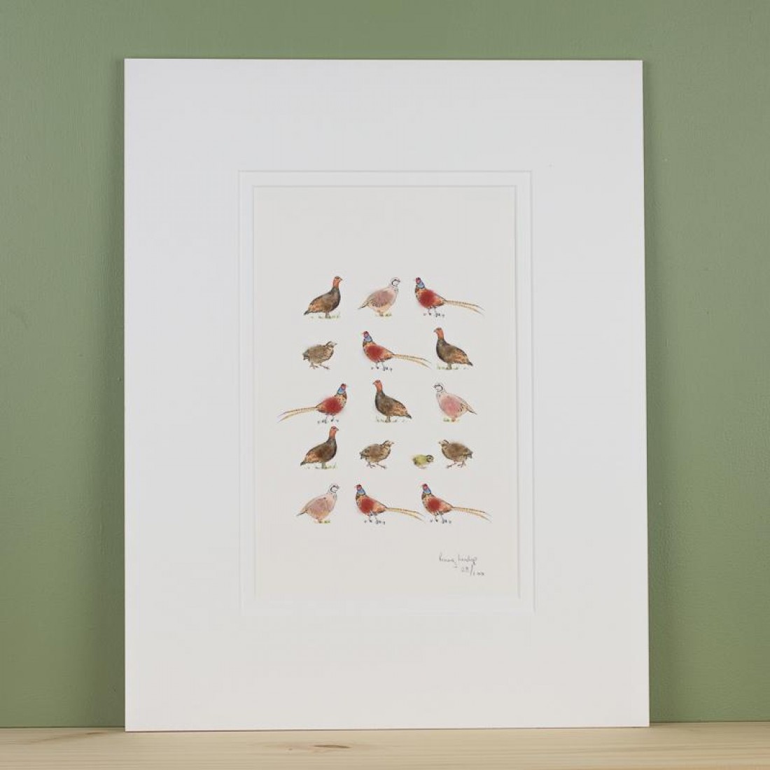 Limited Edition Of Game Birds print - Papersheep (Trade Only)