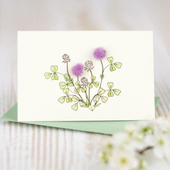 Mini Clover card - Papersheep (Trade Only)