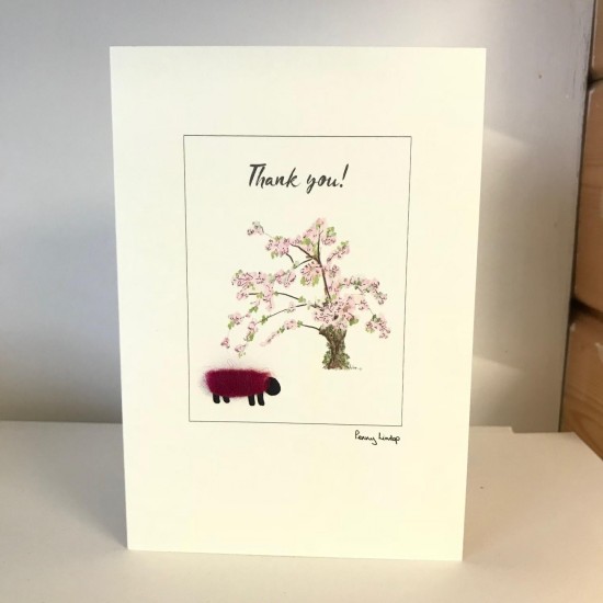 Sheep Thank You card - Papersheep (Trade Only)